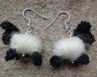 Sheep String Hand Made From British Fleece. A Long Vertically Hanging ...