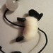 Sheep String Hand Made From British Fleece. A Long Vertically Hanging ...