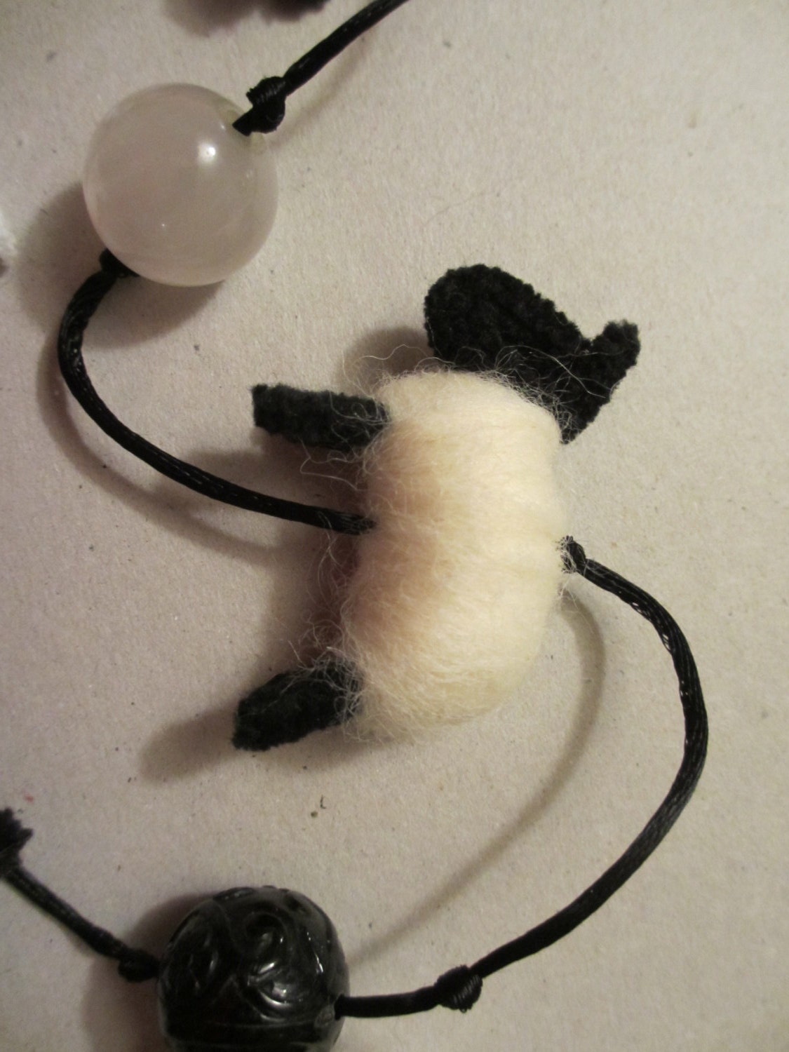 Sheep String Hand Made From British Fleece. A Long Vertically | Etsy