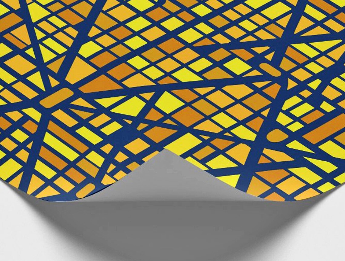 Map Pattern Paper Map Pattern Prints Seamless Pattern | Etsy