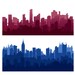 City Skyline Clipart, Superhero Buildings, and Building City Silhouette ...