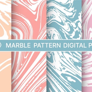 Abstract Marble Print Pattern for Digital Scrapbook and Background ...