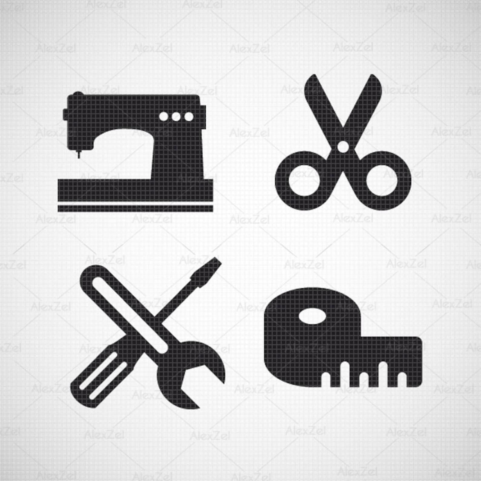 Sewing Logo Craft Logo Svg Logo Design Professional Logo - Etsy