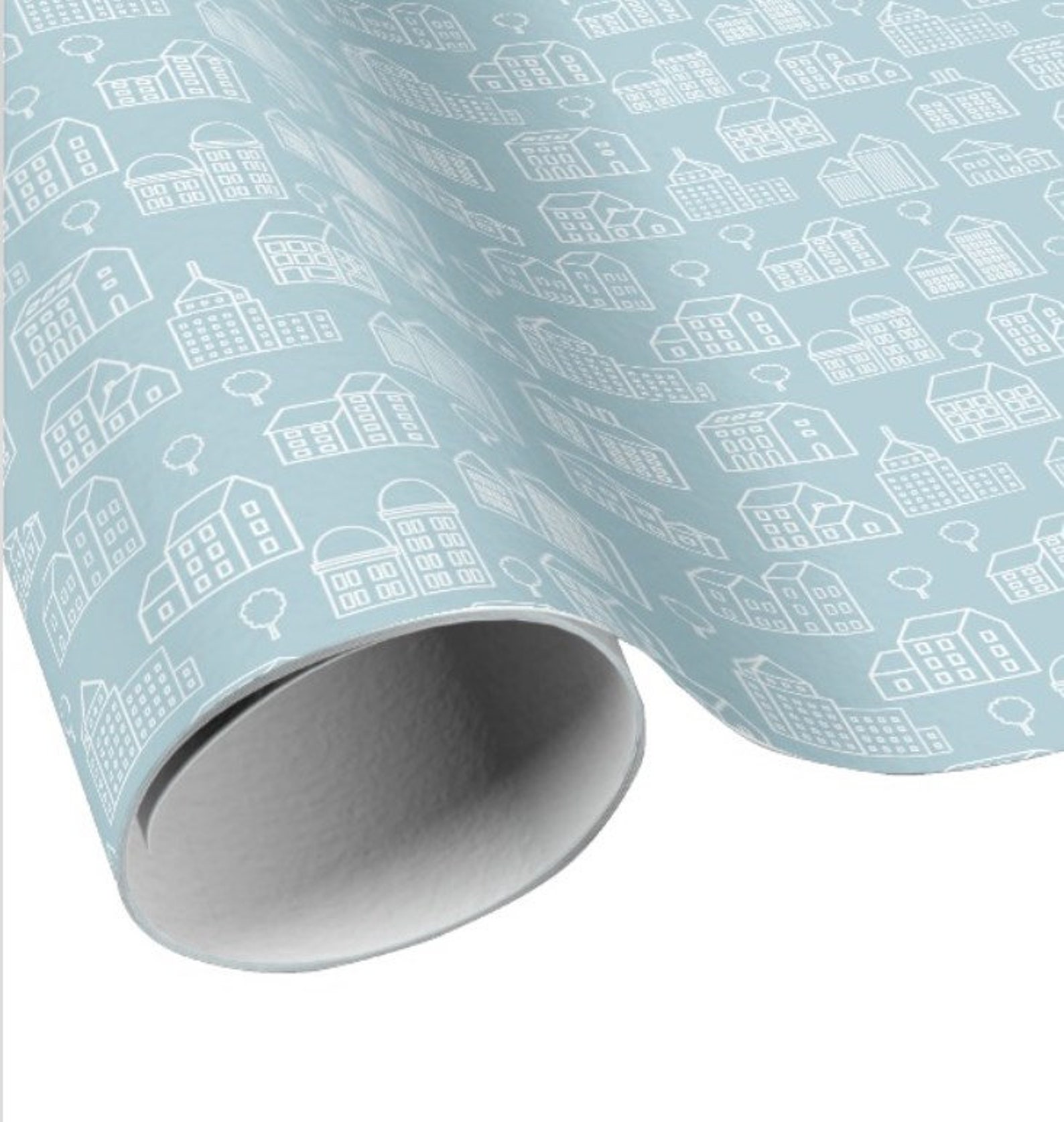 Urban Cityscape Digital Paper, Seamless Building Pattern (SVG, PNG, JPG ...