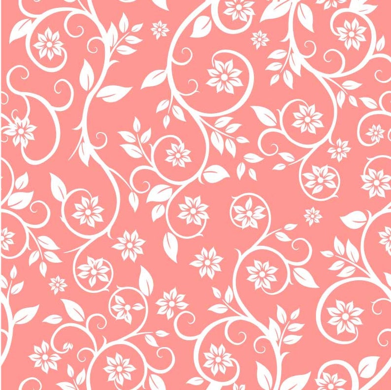 Flower Paper Flower Prints Seamless Pattern Digital Paper - Etsy