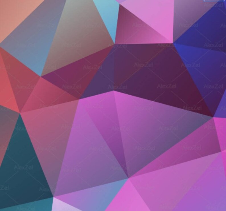 Triangle digital paper triangle scrapbook paper digital | Etsy