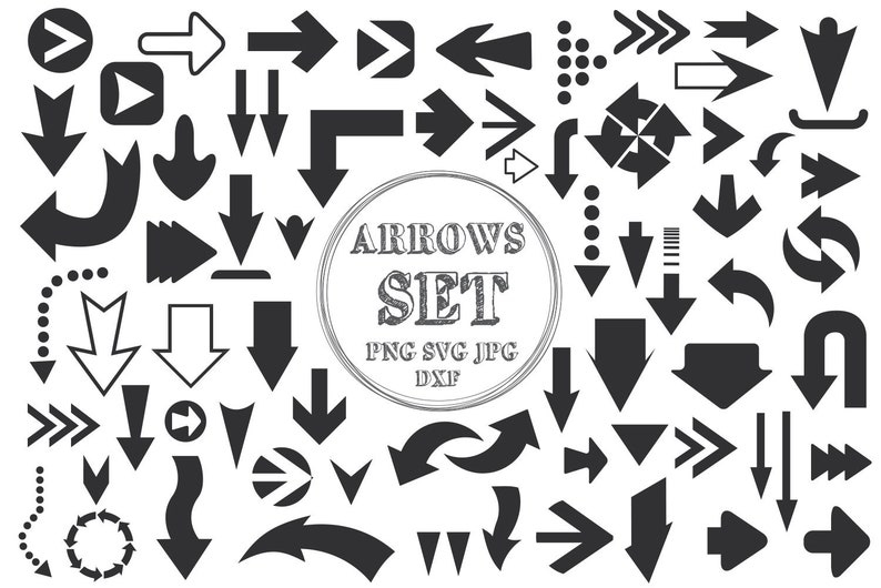 Arrow Sign, Arrow Printable, Arrow Svg, Arrow Stickers, Arrow Planner ...