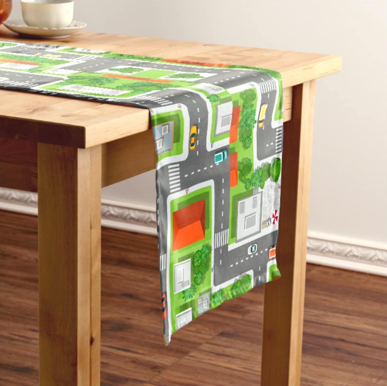 Seamless City Pattern. City Road Streets for Playing Printing - Etsy