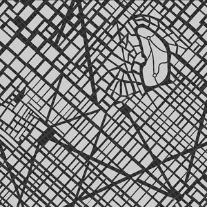 Map Pattern for Urban Digital Paper From a Repeating Pattern - Etsy