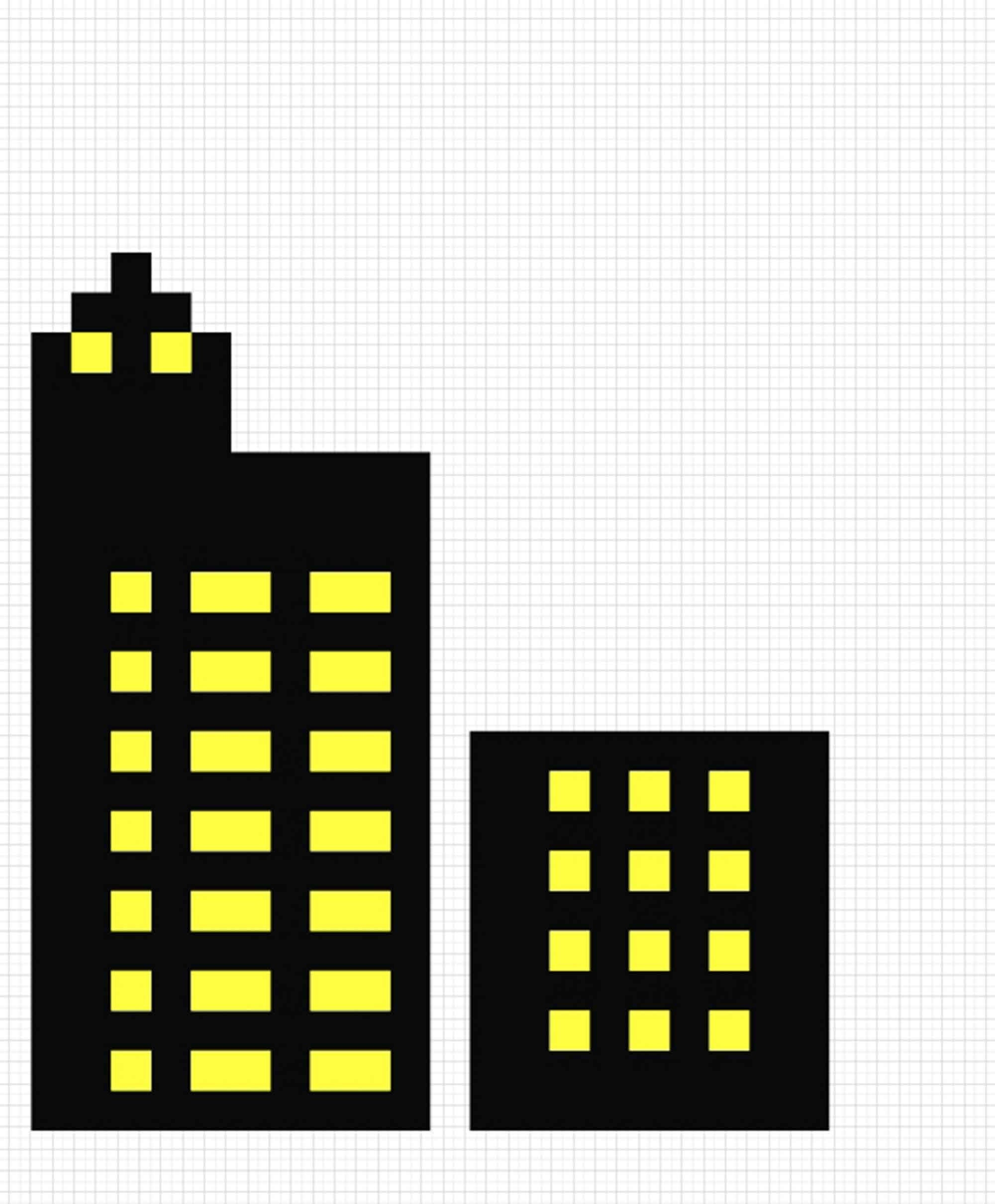 Block Clipart and Buildings SVG Silhouette City PNG Skyscraper - Etsy UK