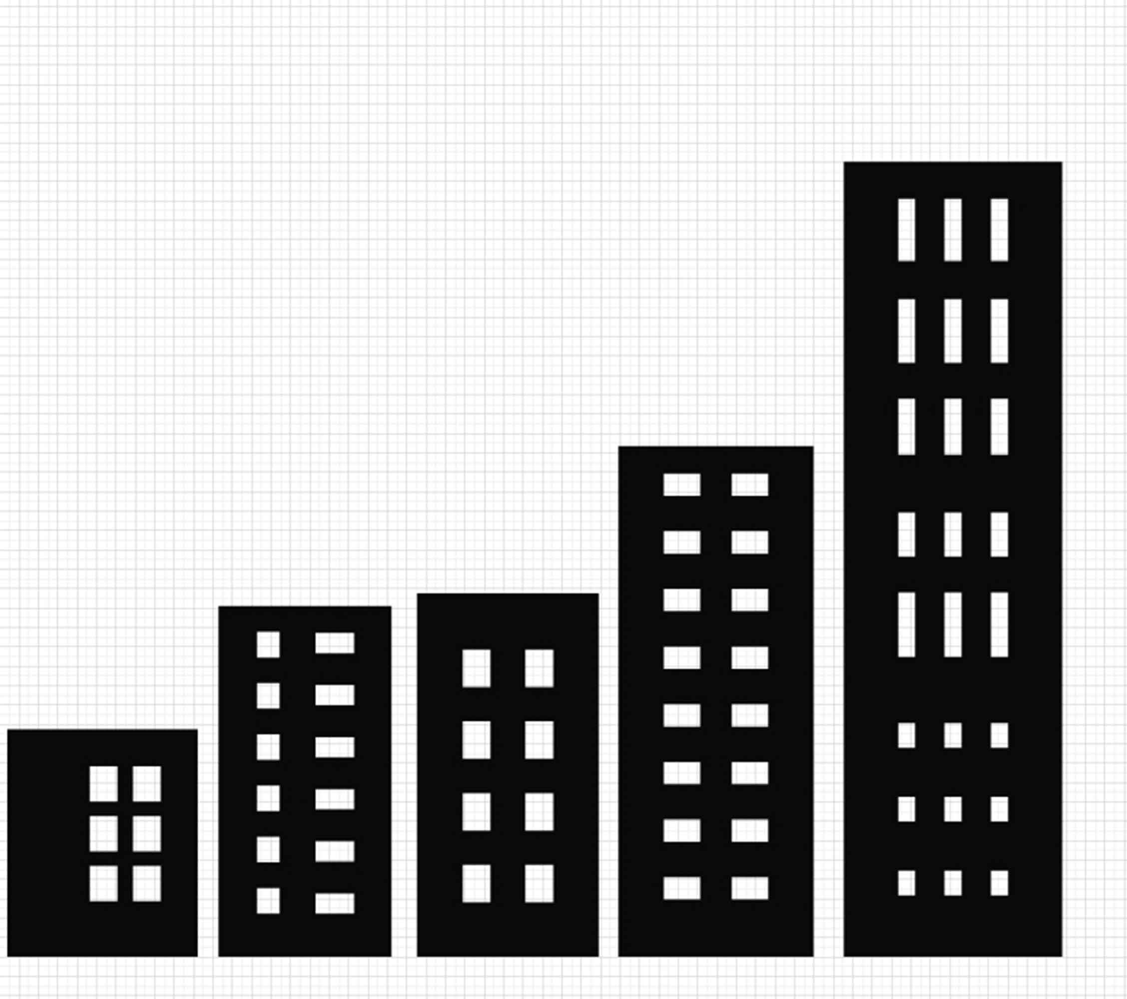 Skyline City Clipart Superhero Buildings Block Clipart and Buildings ...