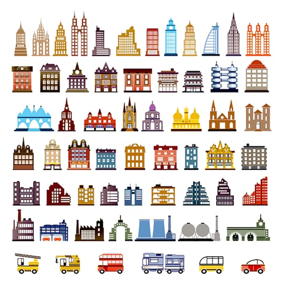 House Building Svg Building Svg House Svg Silhouette Svg - Etsy