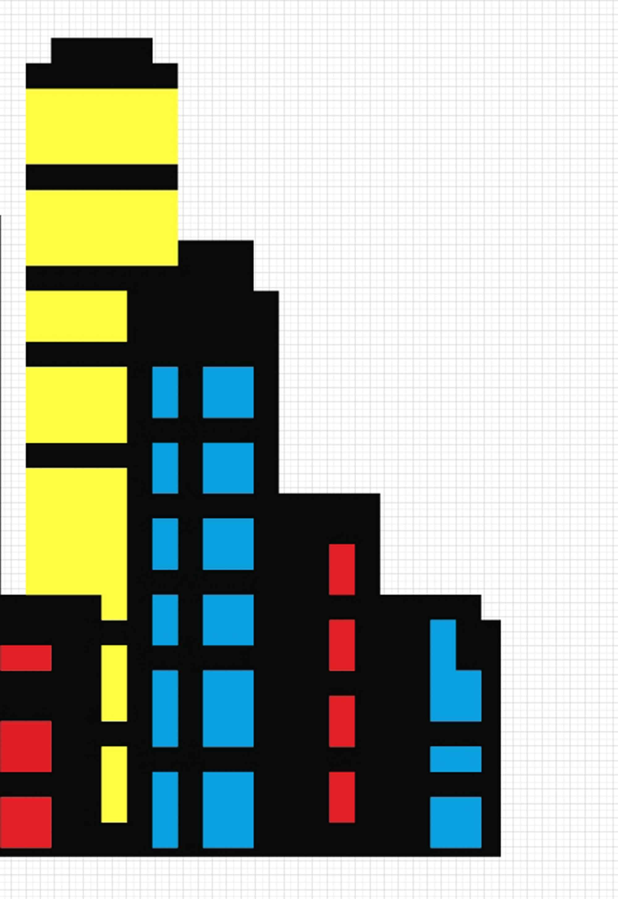City Skyline Clipart: Superhero Buildings PNG SVG (digital Download) - Etsy