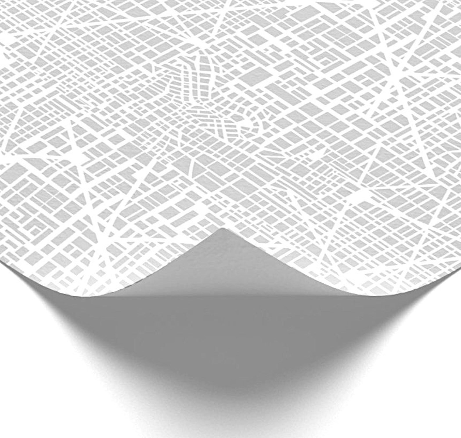 Map Pattern for Urban Digital Paper From a Repeating Pattern - Etsy