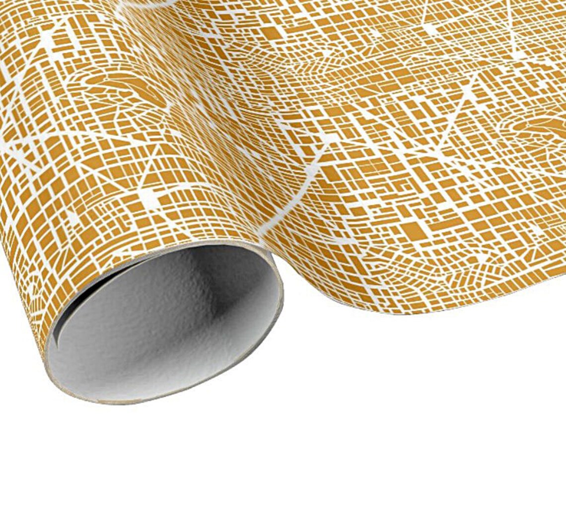 Map Pattern for Urban Digital Paper From a Repeating Pattern - Etsy