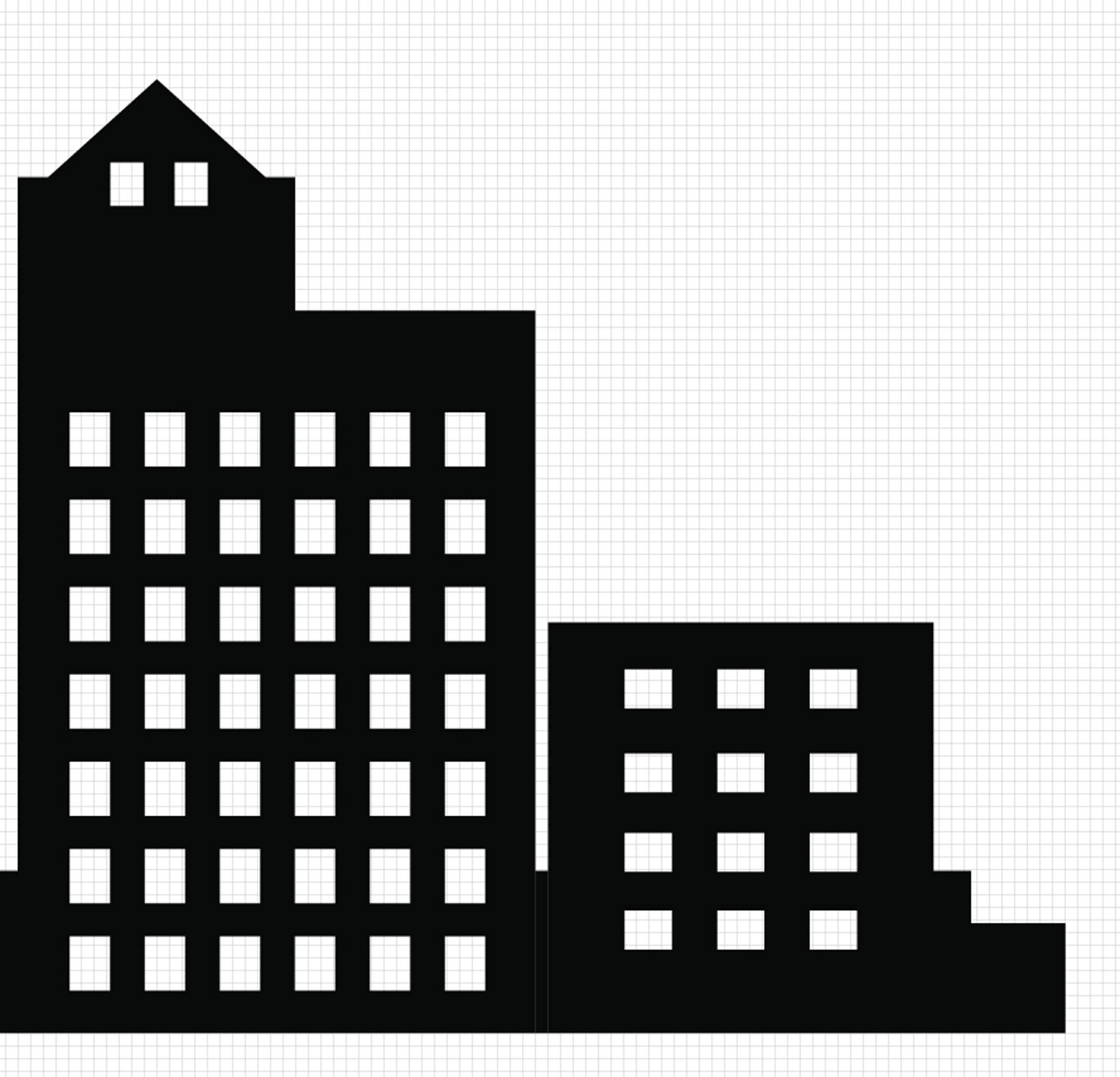 Skyline City Clipart Superhero Buildings Block Clipart and - Etsy