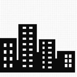 City Skyline Clipart, Superhero Buildings, and Building City Silhouette ...