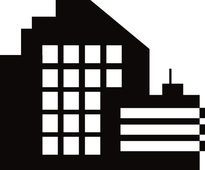 Collage Buildings Svg Building Svg Silhouette Svg Png City - Etsy