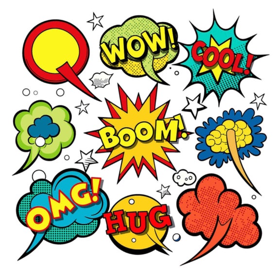Comic Speech Bubble Clip Art