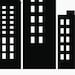 Skyline City Clipart Superhero Buildings Block Clipart and Buildings ...