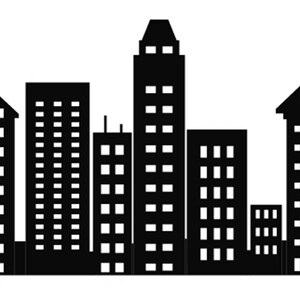 Skyline City Clipart Superhero Buildings Block Clipart and Buildings ...