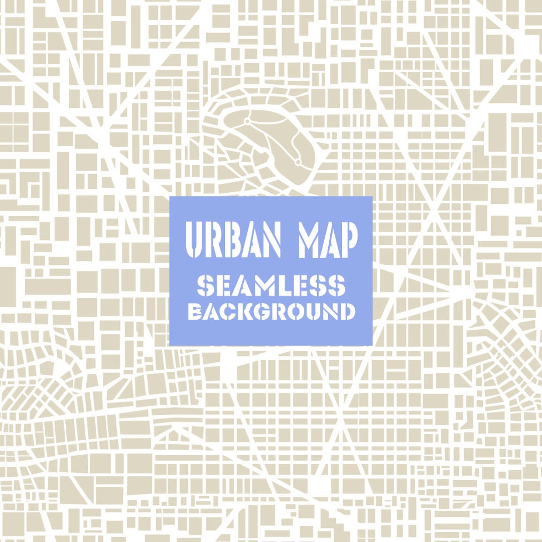 Map Pattern for Urban Digital Paper From a Repeating Pattern for Urban ...