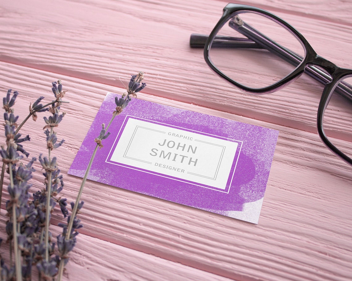 Printable Business Card Template INSTANT DOWNLOAD Printable | Etsy