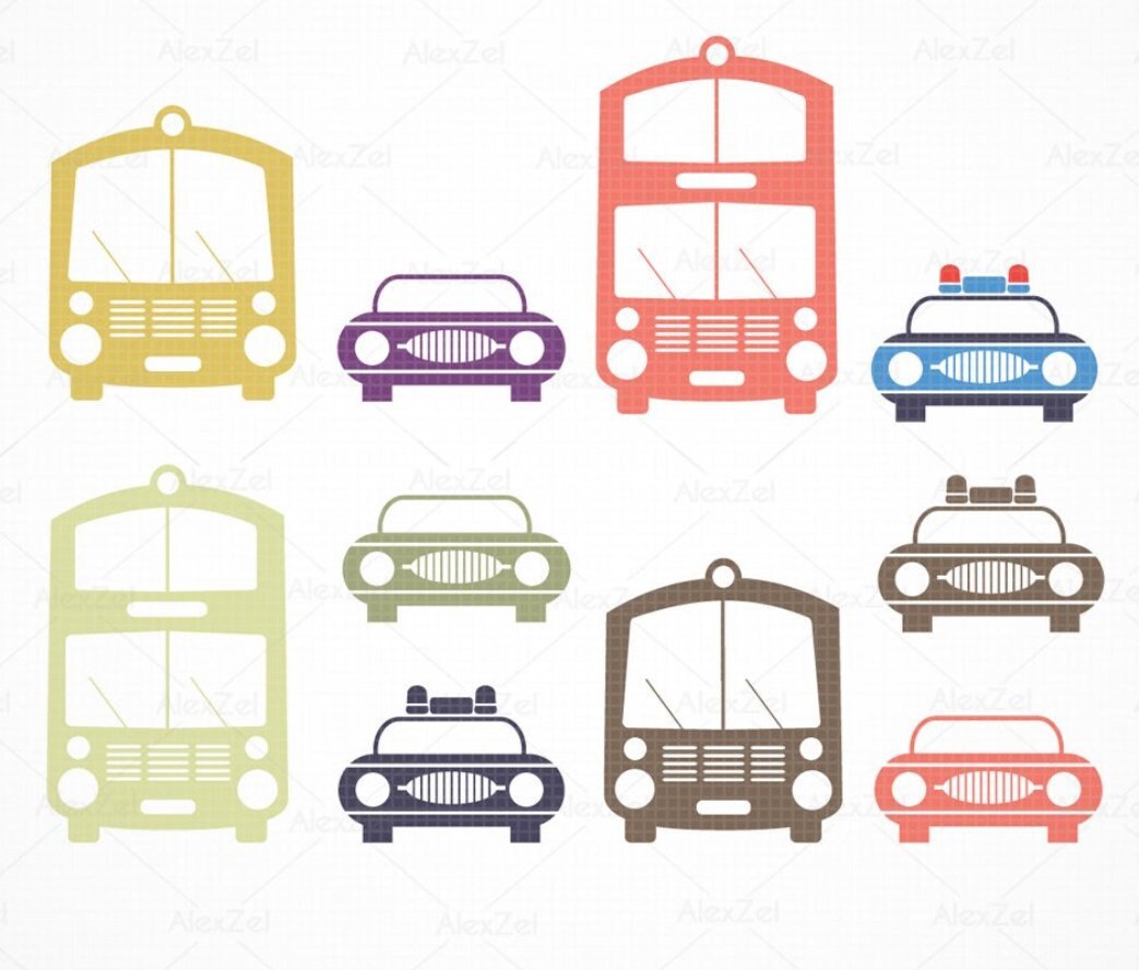 Car Silhouette Auto Silhouette Digital Car Car Clipart Car - Etsy