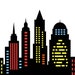 City Skyline Clipart, Superhero Buildings, and Building City Silhouette ...
