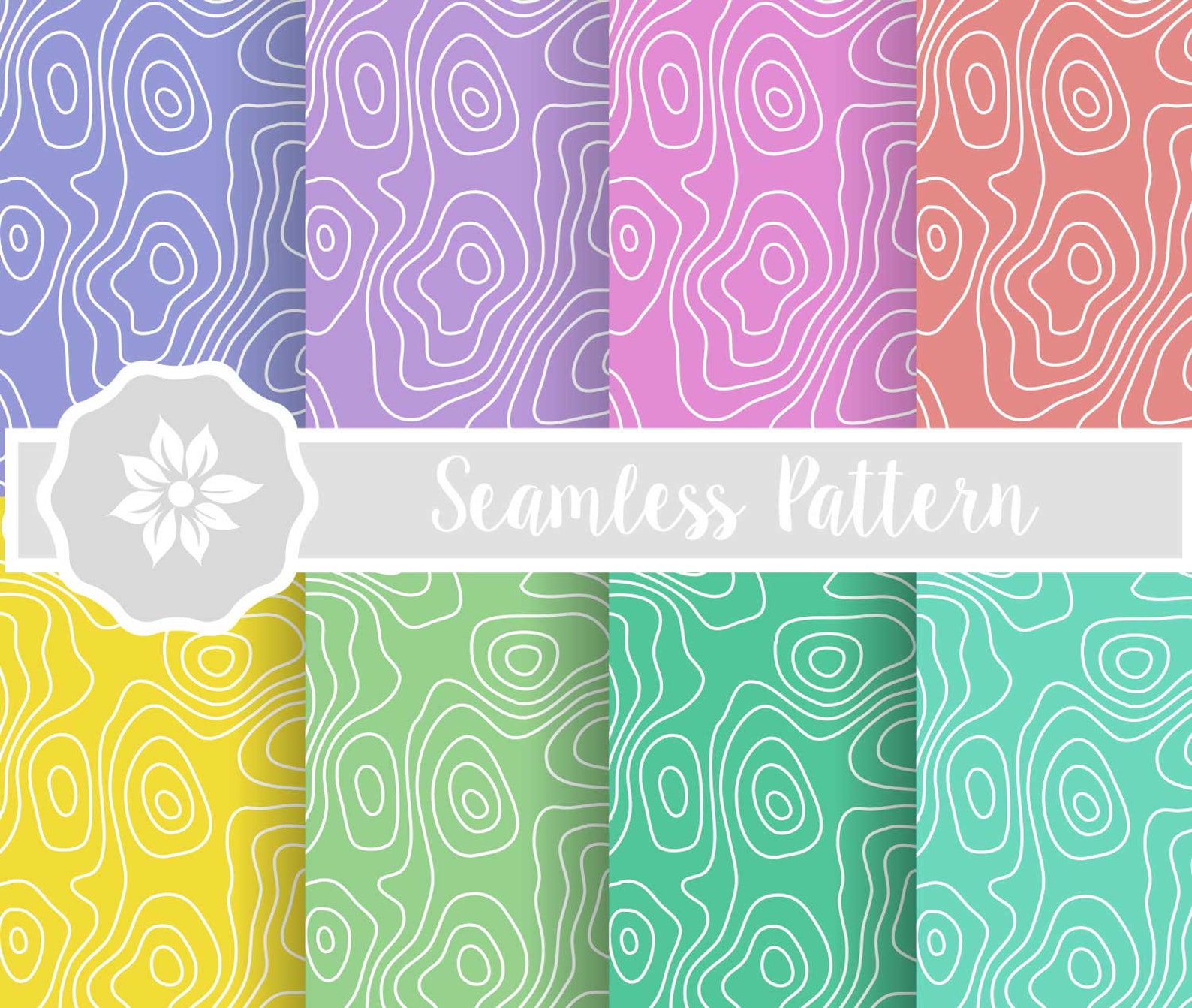 Map Pattern for Urban Digital Paper From a Repeating Pattern - Etsy