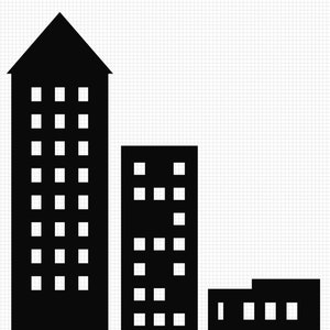 Skyline City Clipart Superhero Buildings Block Clipart and Buildings ...