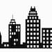 Skyline City Clipart Superhero Buildings Block Clipart and Buildings ...