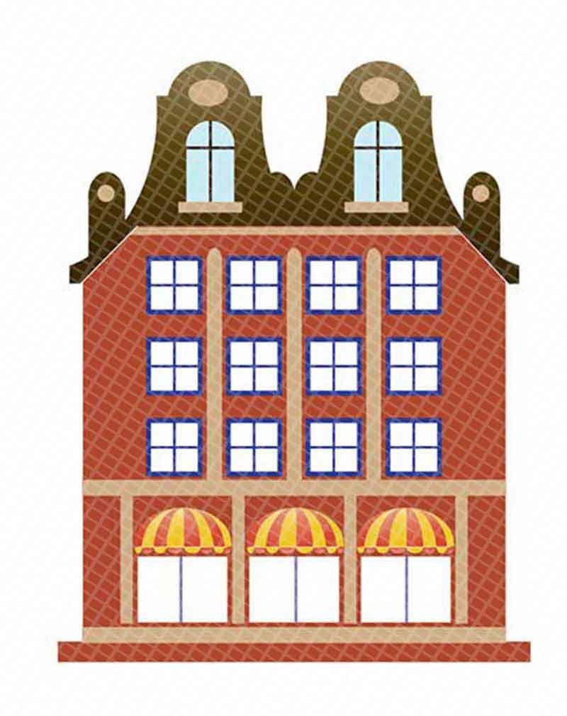 House Building Svg Building Svg House Svg Silhouette Svg - Etsy