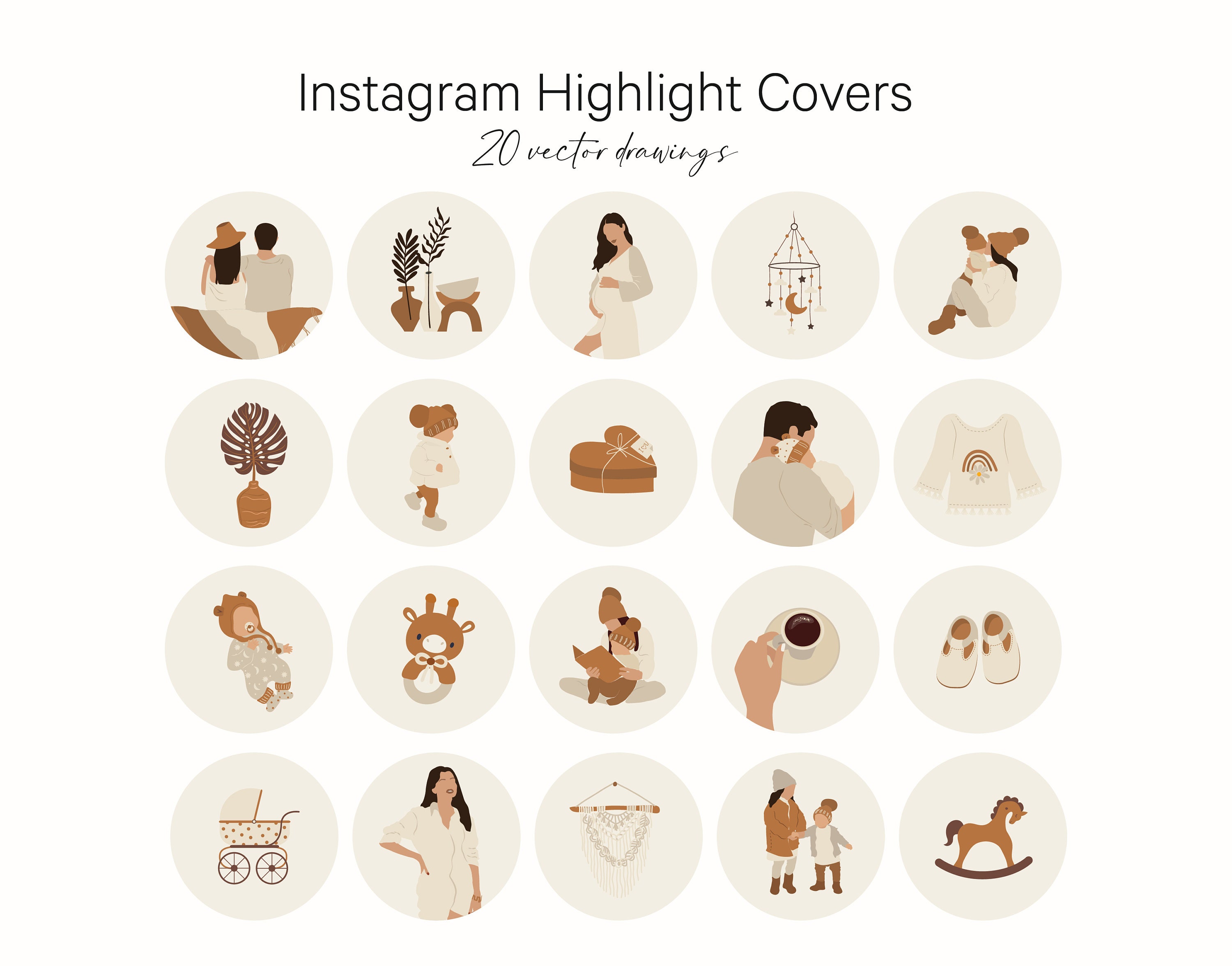 Family Instagram Highlight Icons, Family Instagram Highlight Covers ...