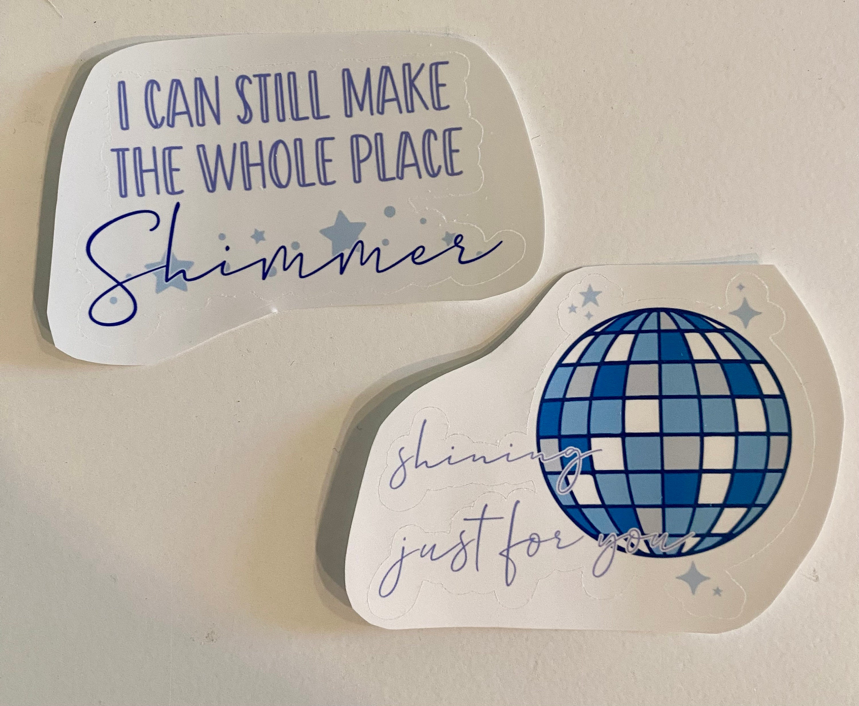 Taylor Sticker Pack Parallel Lyrics Waterproof Vinyl Stickers - Etsy