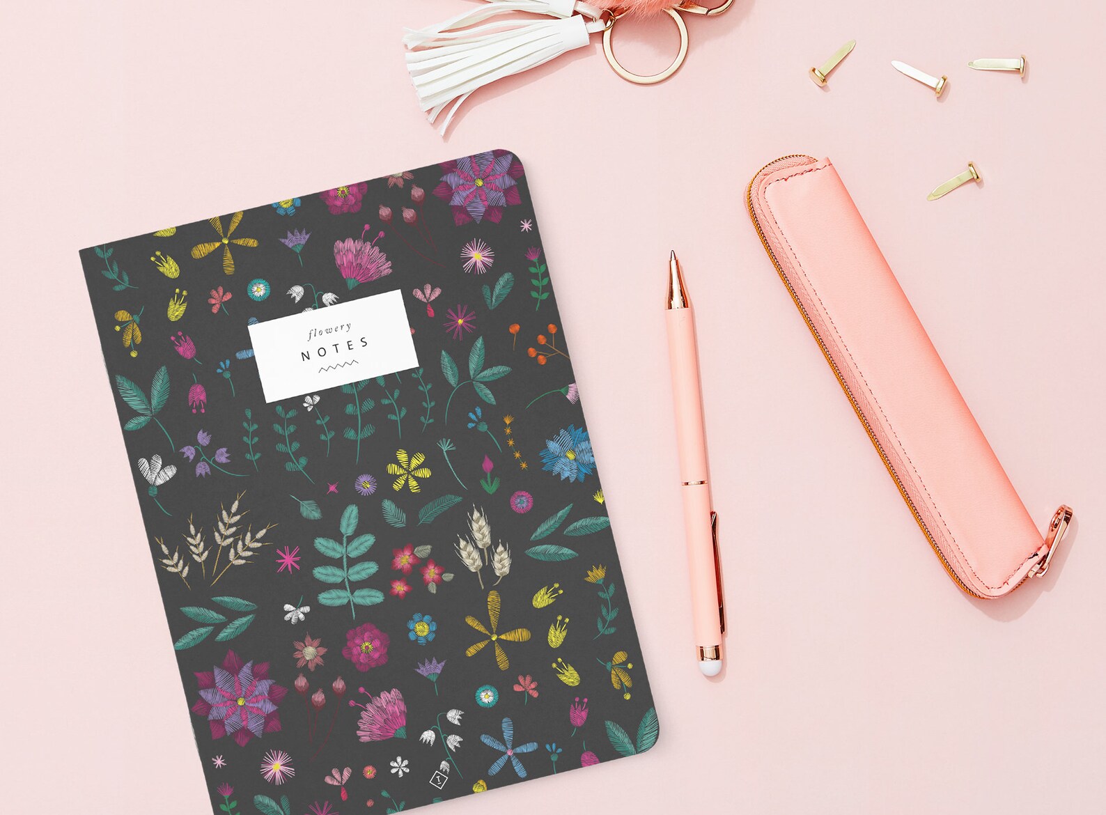 Notebook / FLOWERS / Envelope With Flowers Perfect as a Gift | Etsy