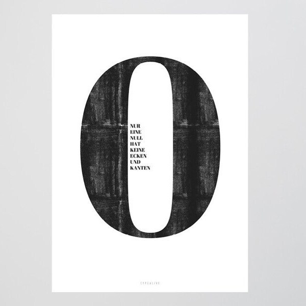 Typography Poster - Etsy