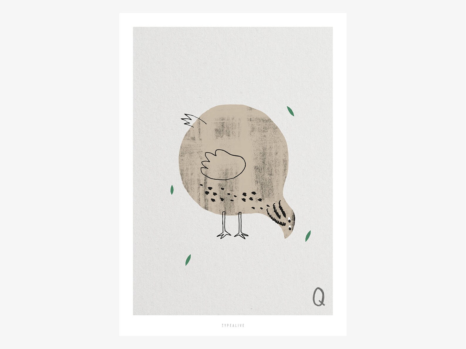 ABC Kids Q english / Alphabet ABC Poster Animal Alphabet | Etsy