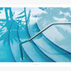 The Pool No. 1 / Palms, Summer, Swimming, Fine Art-print, Wall-art ...