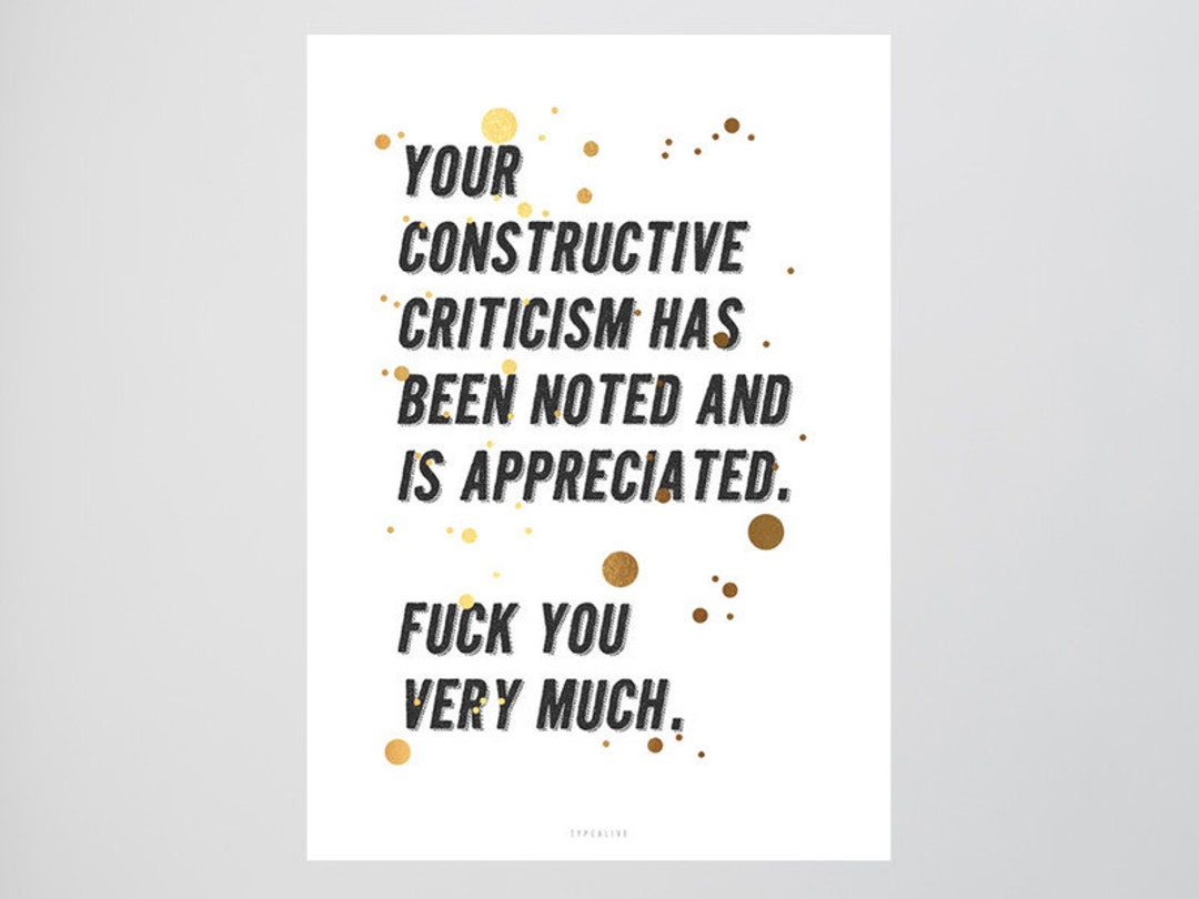 Poster Mural / Criticism No. 2 / Criticism, Knowledge, Living Room ...