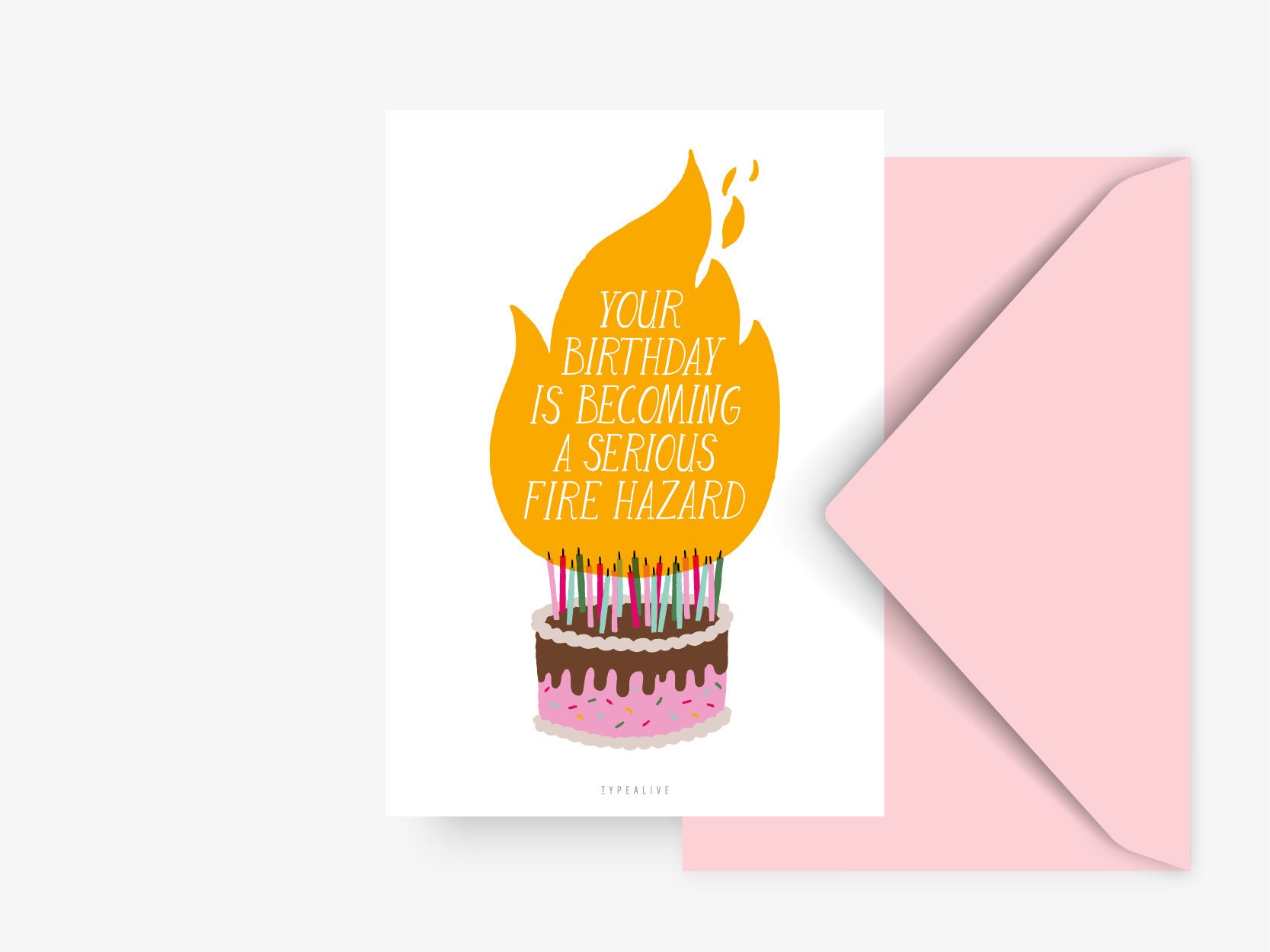 Birthday Cake Fire Hazard