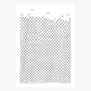 Print / Boundless / Black and White Poster in Different Sizes - Etsy