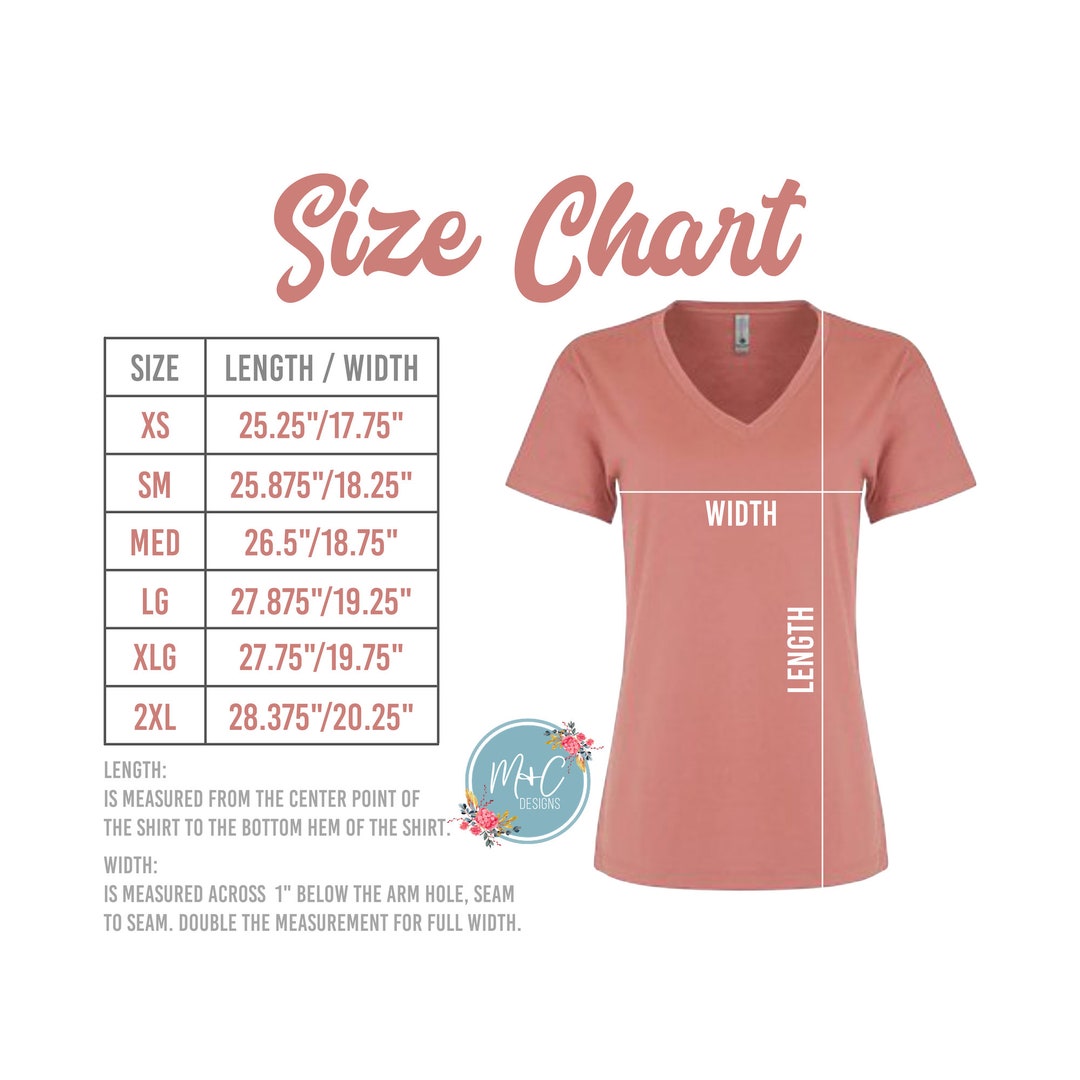 Next Level 3940 Size Chart Next Level Womens Fine Jersey Relazed V T ...