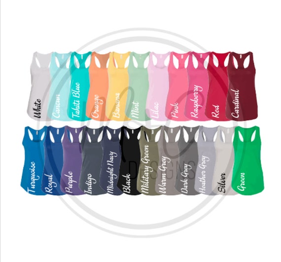 Next Level Color Chart Next Level 1533 Color Chart Next | Etsy