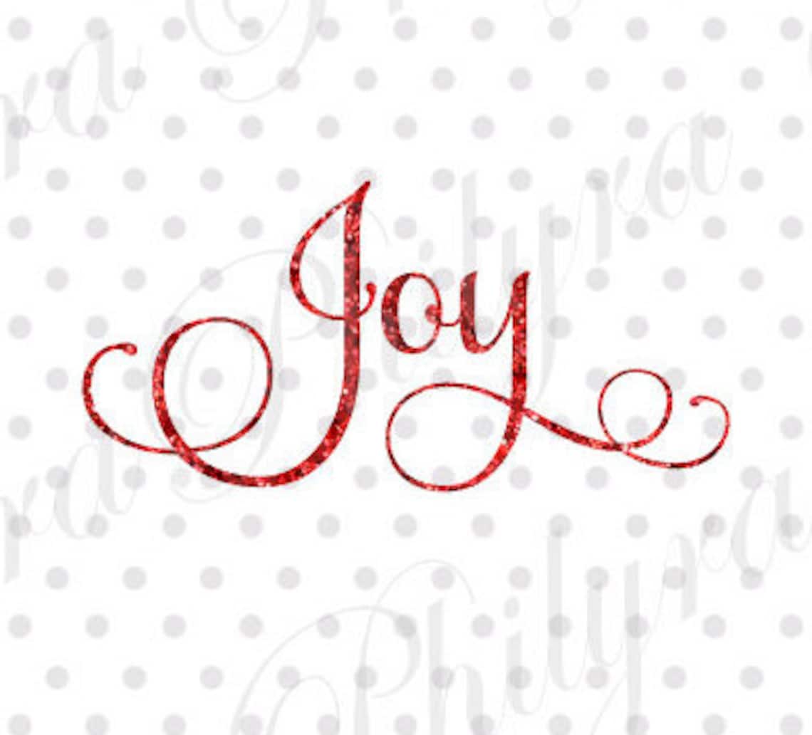 Joy Svg Sign Svg Christmas Svg Digital Cutting File | Etsy