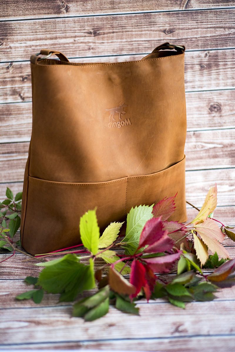 Genuine leather hobo bag with regulated handle mat leather | Etsy