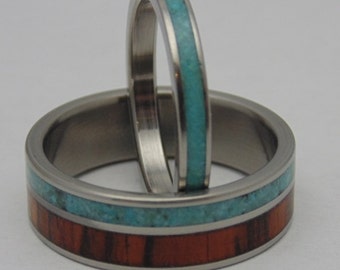 Turquoise Wedding Band - Etsy