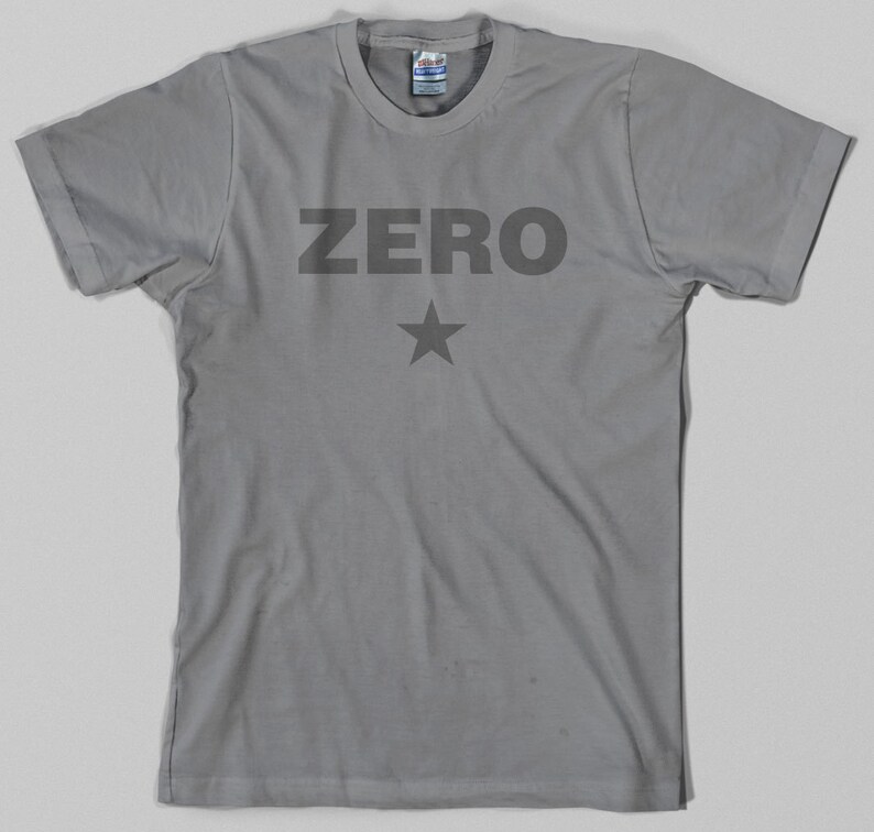 Zero T Shirt Star Grunge Rock 90s Graphic Tee All Sizes | Etsy