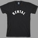 Rental T Shirt as Worn by Frank Zappa, Paul Rudd, Rock, 70s, Vintage ...
