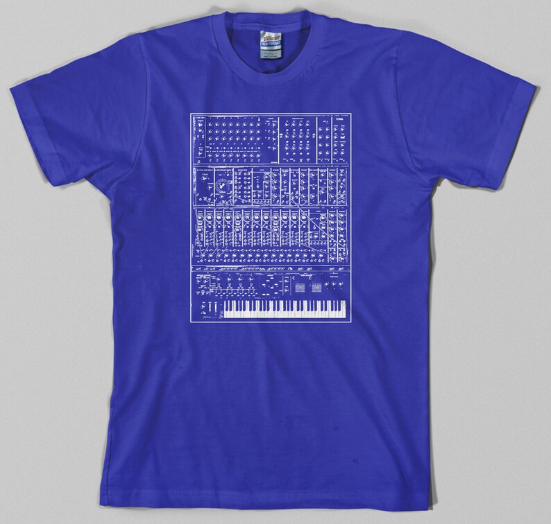 Synthesizer T Shirt Analog Vintage Modular 80s 70s - Etsy